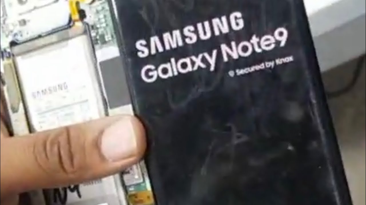 Samsung galaxy Note 9 Green Shade / Green Screen Fix - YouTube