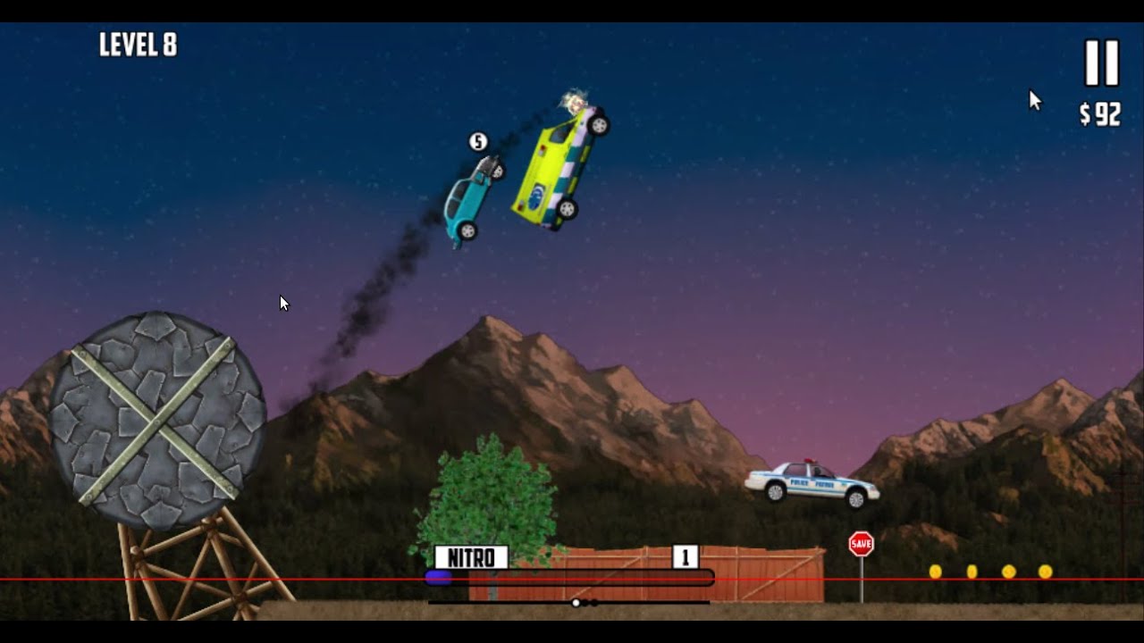 Amazing Stunts Car Race Death Chase level 8(Cleared). - YouTube