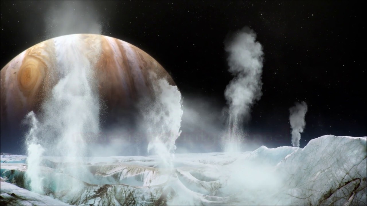 First Direct Detection of Water Vapor on Jupiter’s Moon, Europa - YouTube