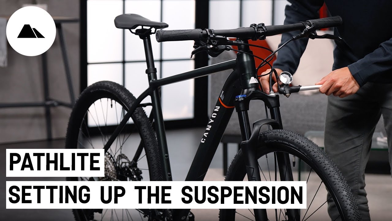 Canyon Pathlite | How to set up the Suspension - YouTube