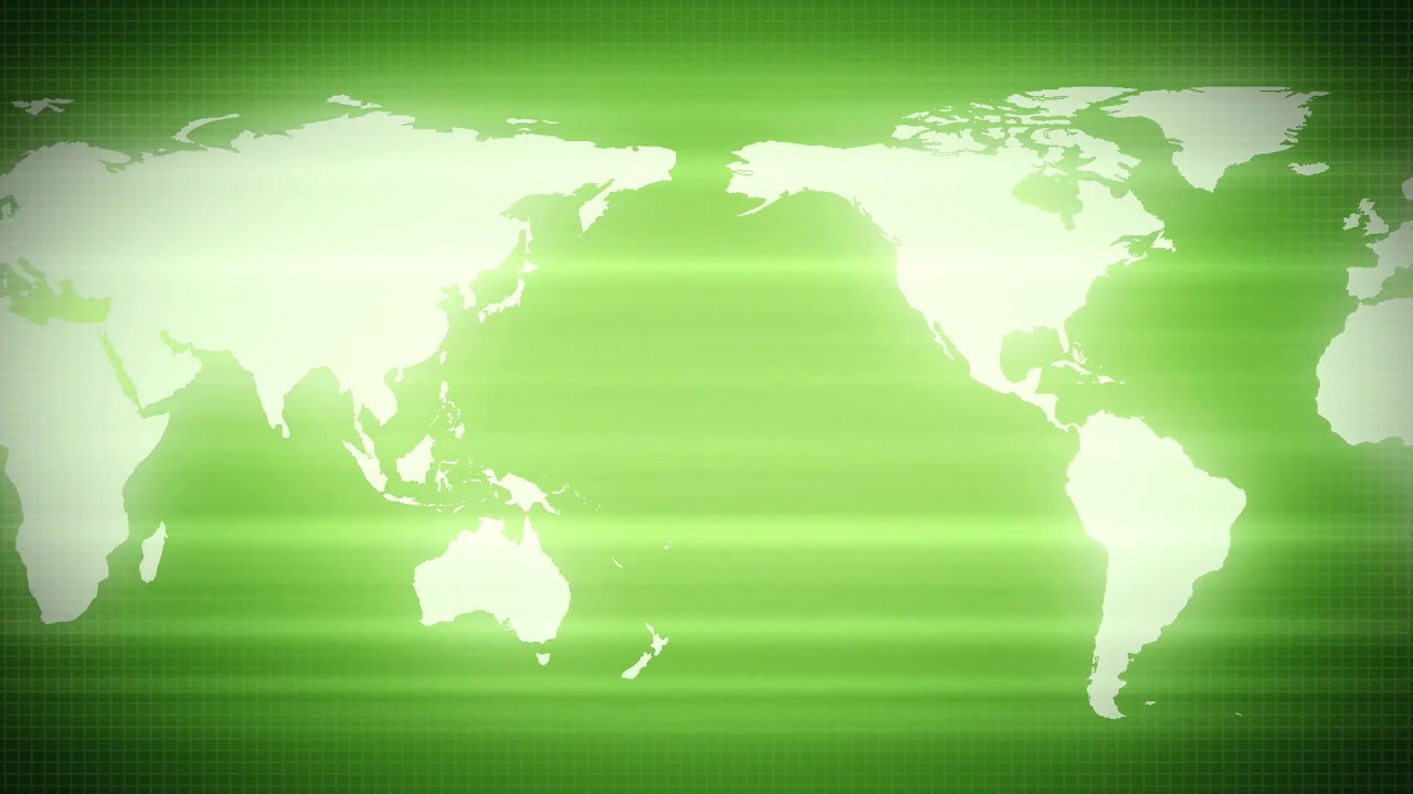 Animated world Map green screen video for Youtubers - YouTube