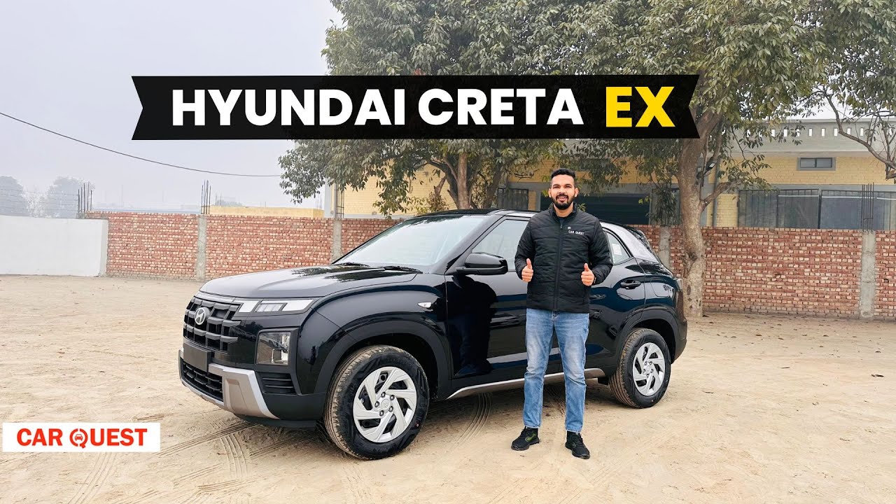 New Hyundai Creta EX Variant Detailed Walkaround | Car Quest - YouTube