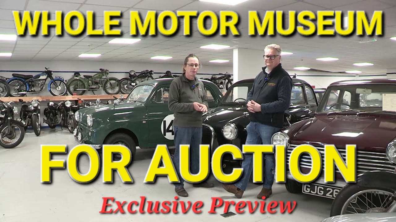 Moretonhampstead Motor Museum Auction - Exclusive Preview - YouTube