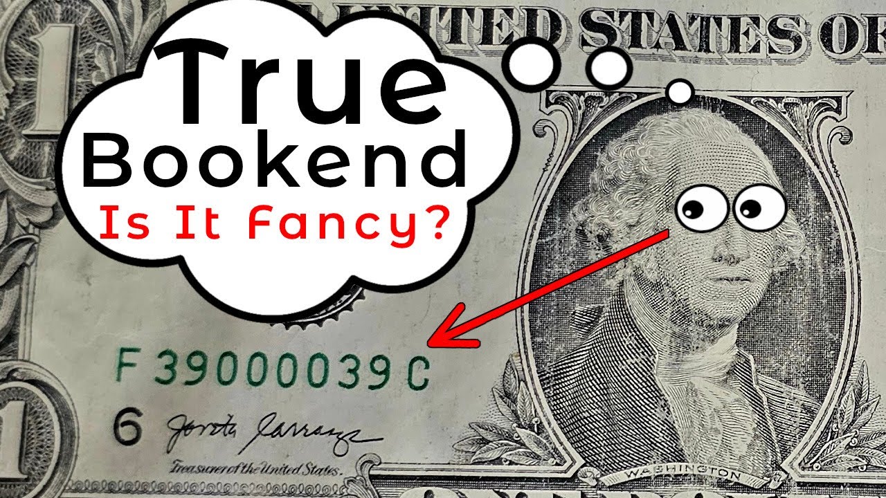 True Bookend Fancy Serial Number! - YouTube