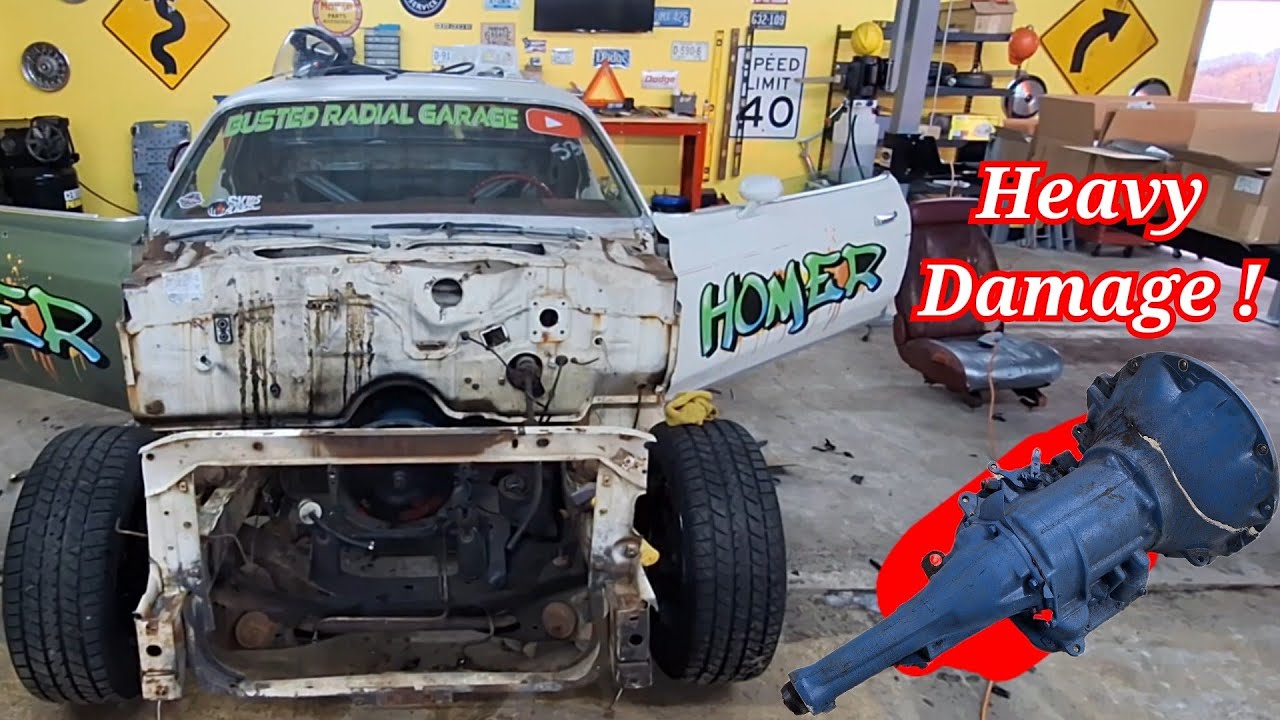 HEAVY Transmisson damage!! Removed all Wiring/Cleared Firewall.! - YouTube