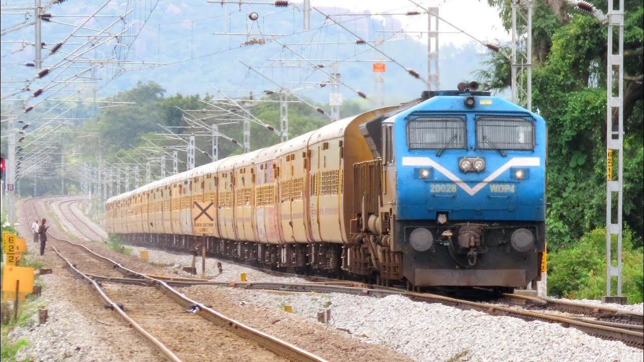 Vishwamanava Express | MYS-BGM | INDIAN RAILWAYS - YouTube