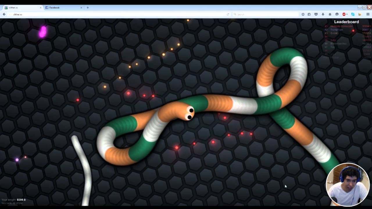 Slither.io Arcade Gamplay 60 FPS - YouTube