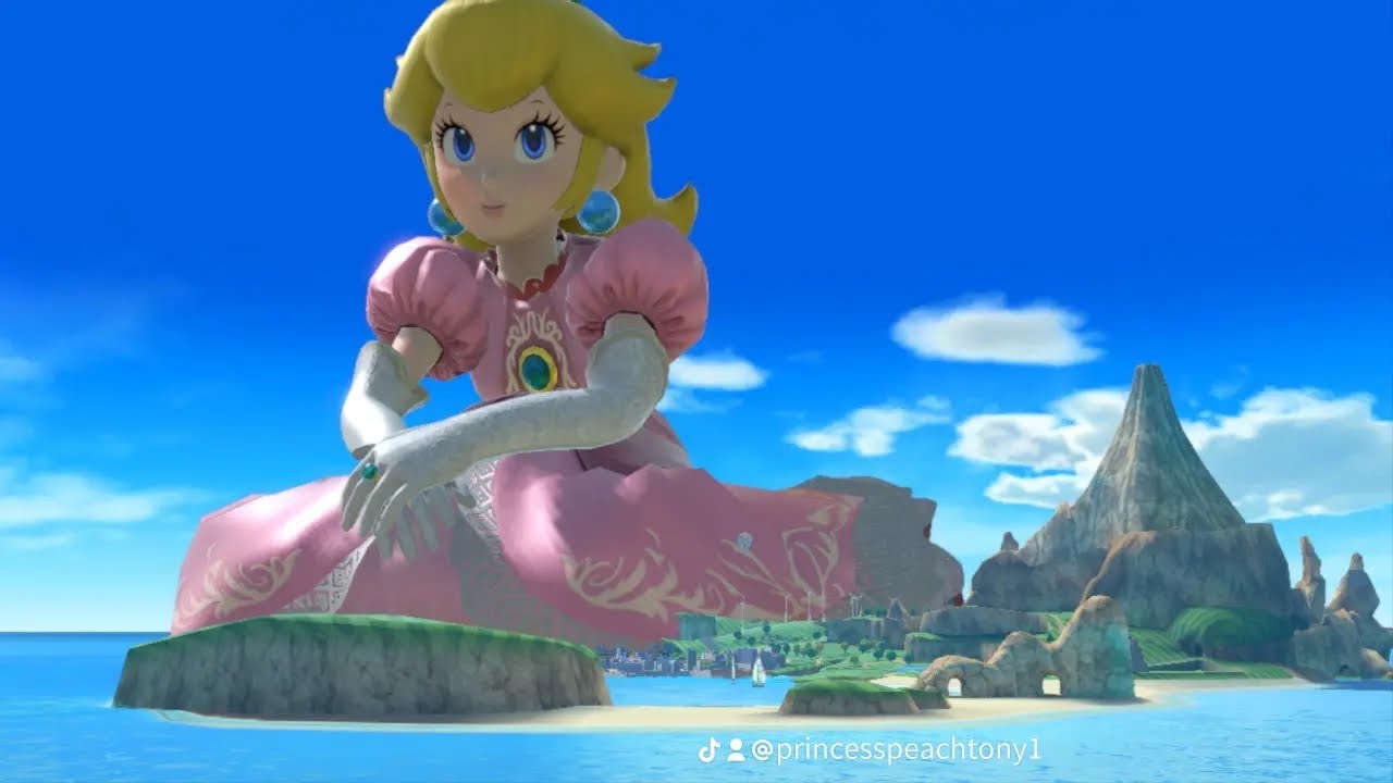 💕Super Smash Bros Ultimate Giantess Princess Girls Nintendo Switch 1 ...