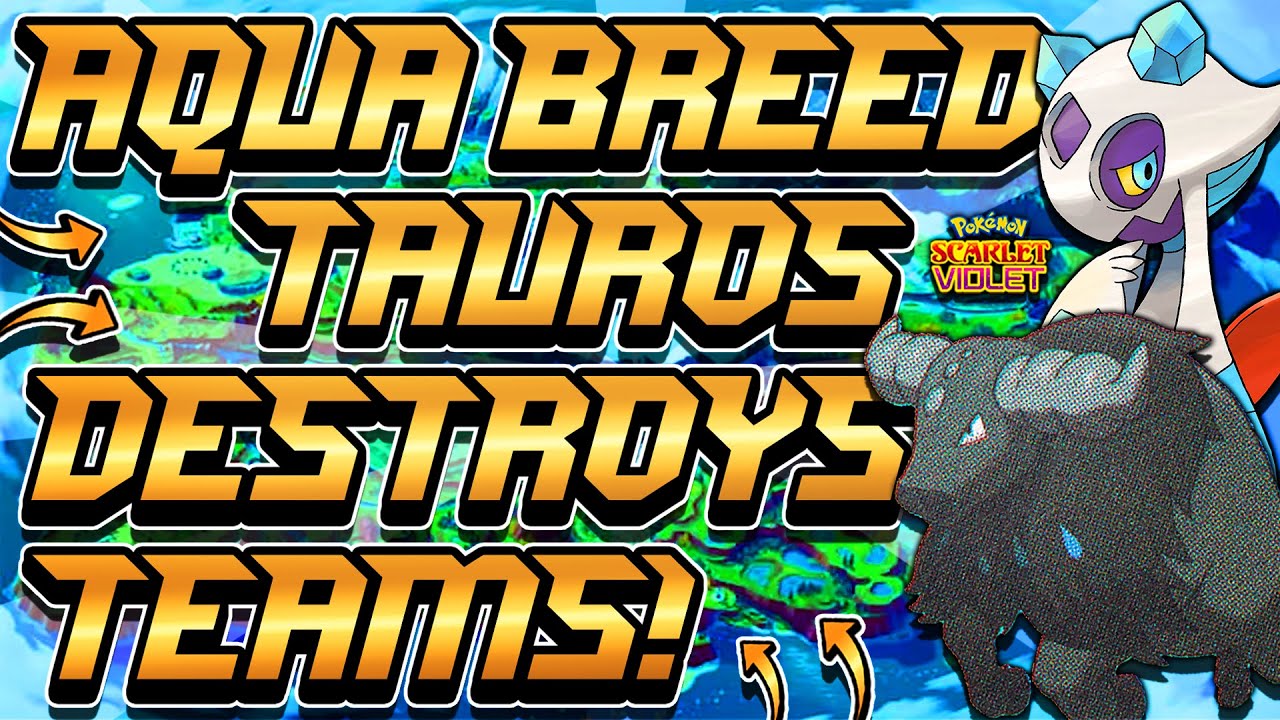 Anger Point TAUROS DESTROYS TEAMS! - Pokémon Scarlet & Violet ...