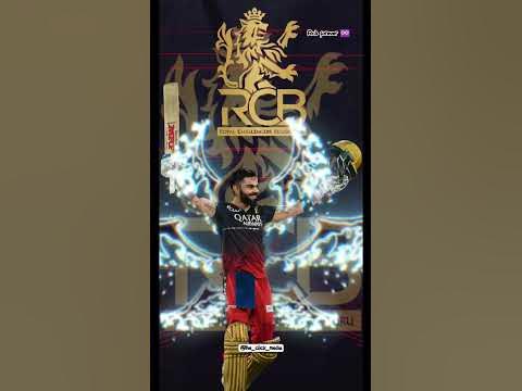 RCB forever ♾️ #rcb #rcbfans #royalchallengersbangalore #viral #viratkohli #kgf #eslabonarmado ...