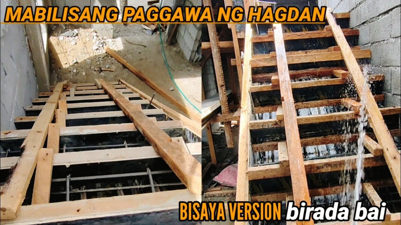 Mabilisang Paggawa Ng Hagdan || Bisaya Version || Birada Bai !! - YouTube
