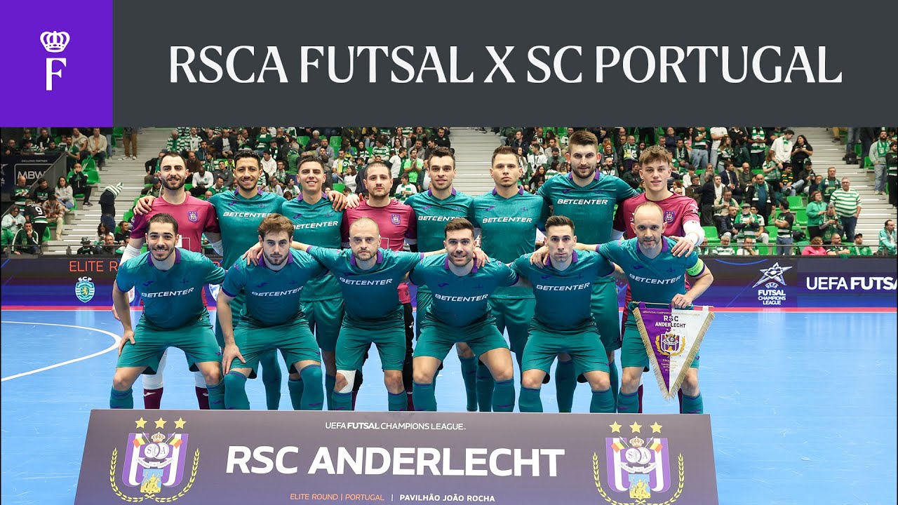 HIGHLIGHTS Futsal Champions League: RSCA Futsal - Sporting CP | 2023 ...