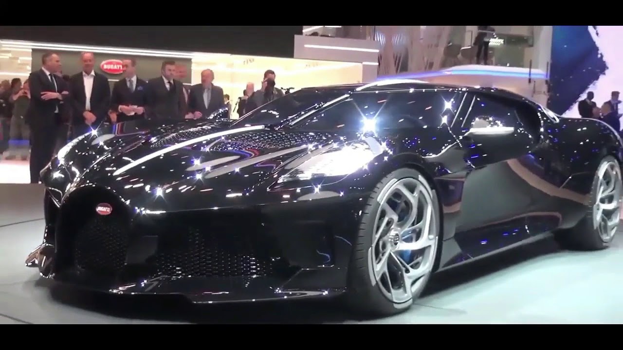 BUGATTI the black car | Its price is fantastic 18 Million dollars ...