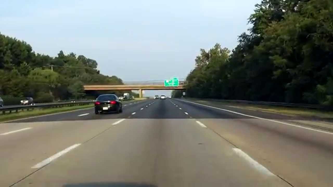 John Hanson Highway (Interstate 595/US 50 Exits 13 to 7) westbound ...