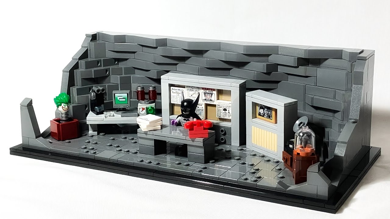 LEGO BATMAN MOC｜Batcave (Year One)｜Shusuke - YouTube