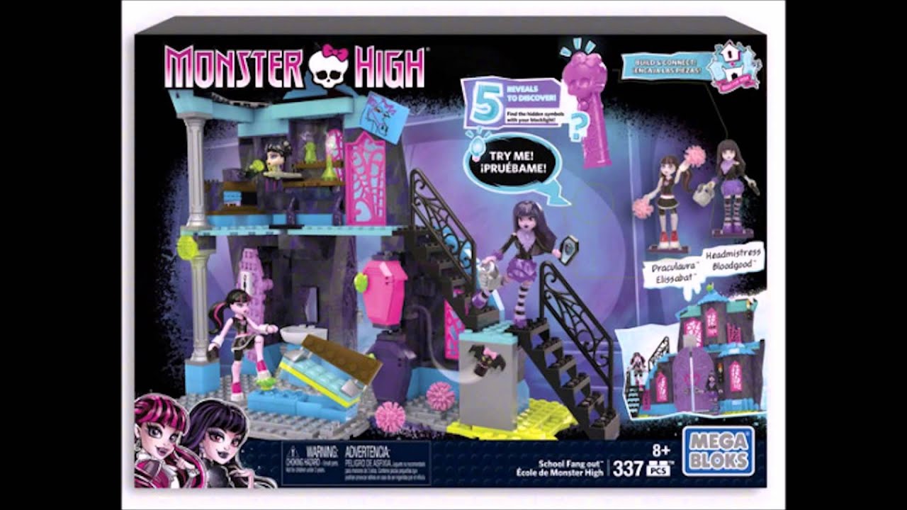 Monster High nuevo set de Mega Bloks - YouTube