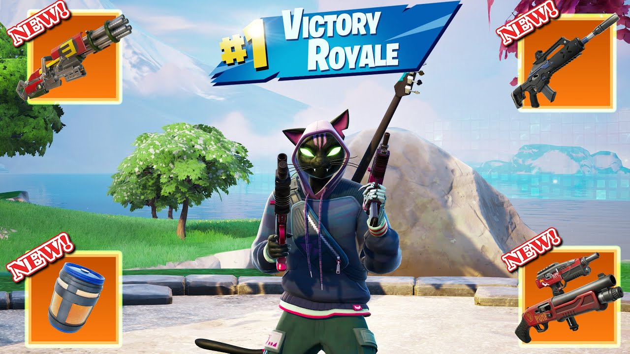 KURO NYANJA- Fortnite Chapter 6 Season 2 Gameplay (All Exotic & Mythic ...