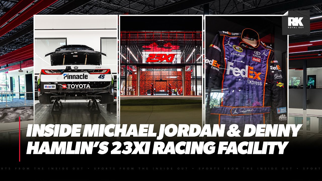 Inside MICHAEL JORDAN and DENNY HAMLIN’s 23XI NASCAR Racing Facility ...