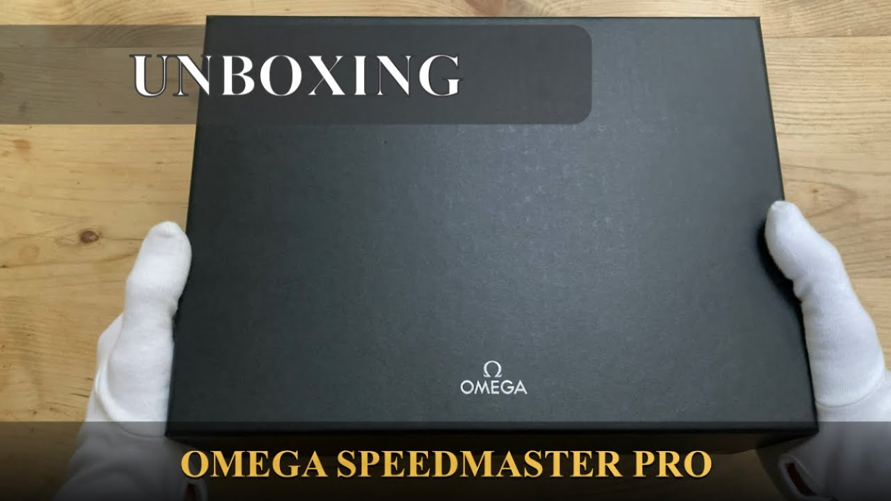 Omega Speedmaster Professional, UNBOXING. #watch #luxury #omega # ...