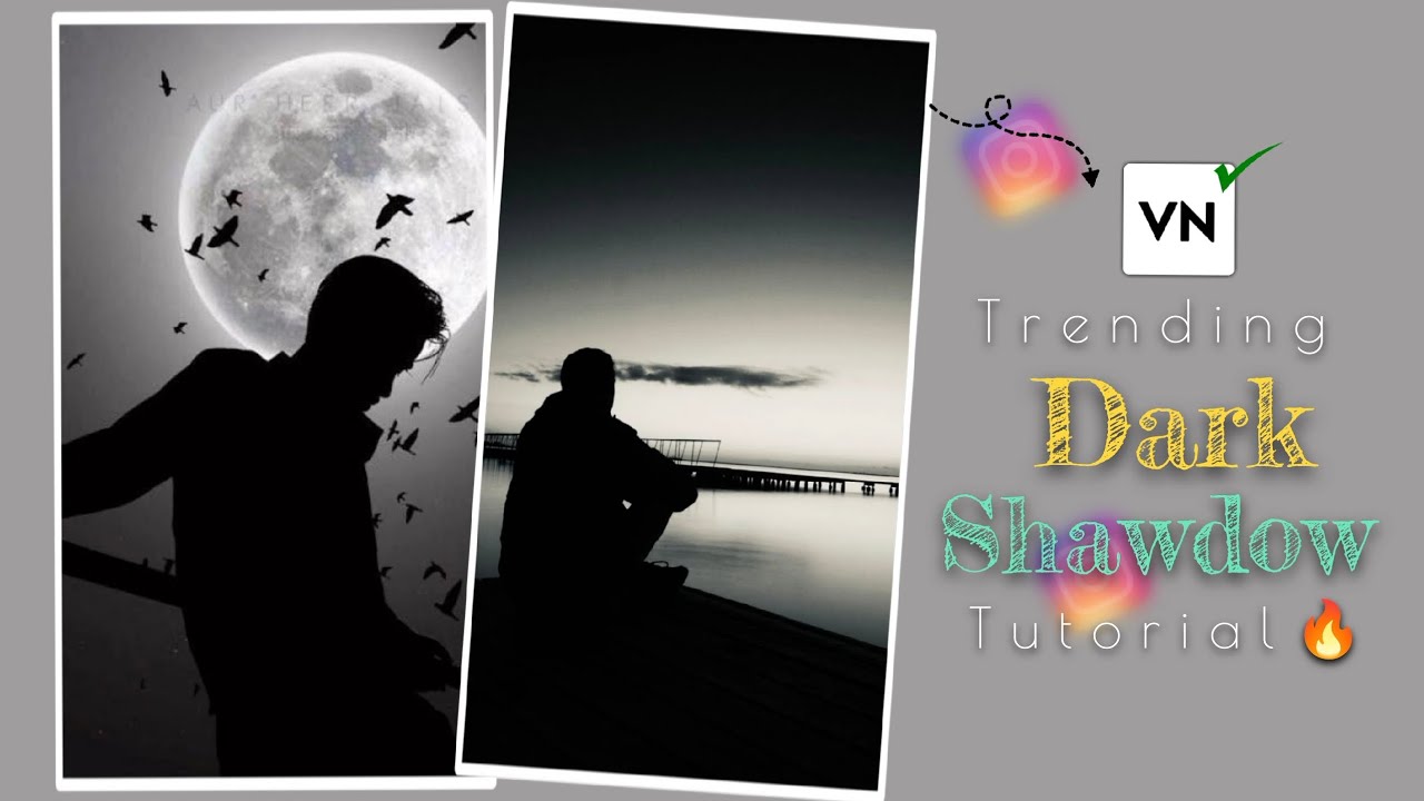 Trending Dark Shadow Photo Editing Tutorial 🔥 In Picsart | How To ...