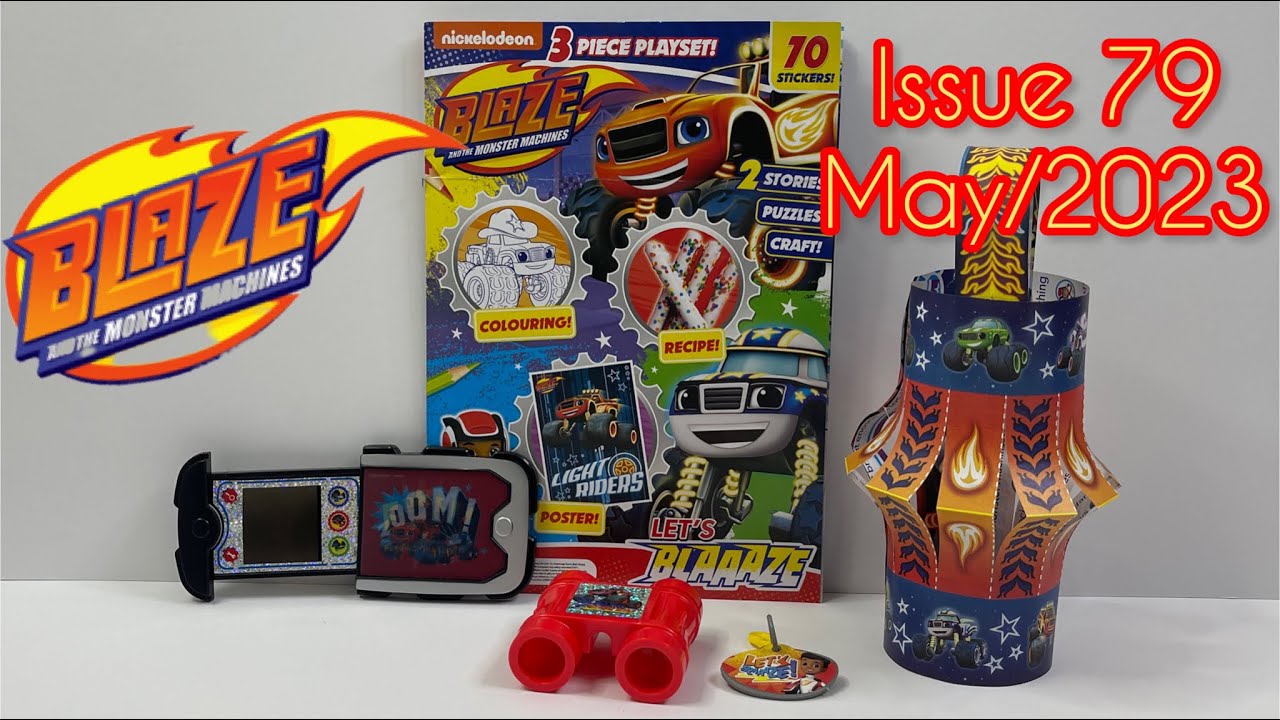 Blaze and the monster machines magazine, issue 79, May/2023 with Signal ...