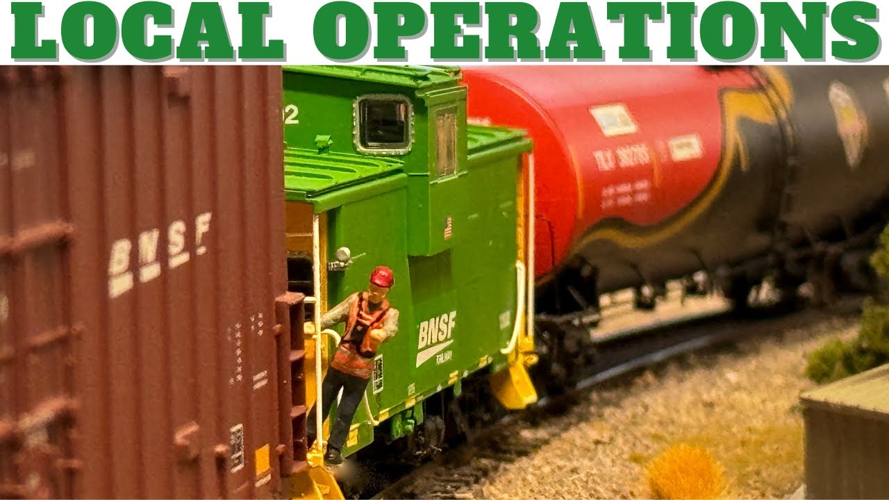 Busy Switching Job! | Local Operations on the BNSF - YouTube