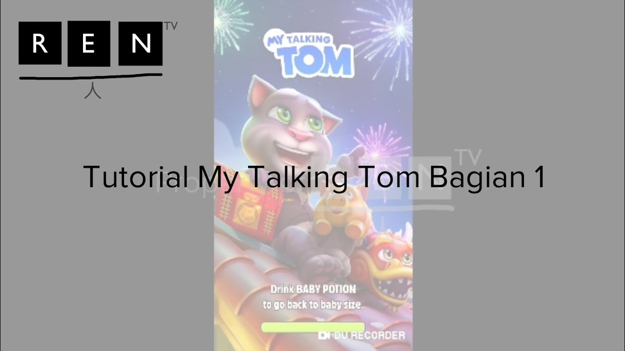 Tutorial My Talking Tom Bagian 1 - YouTube