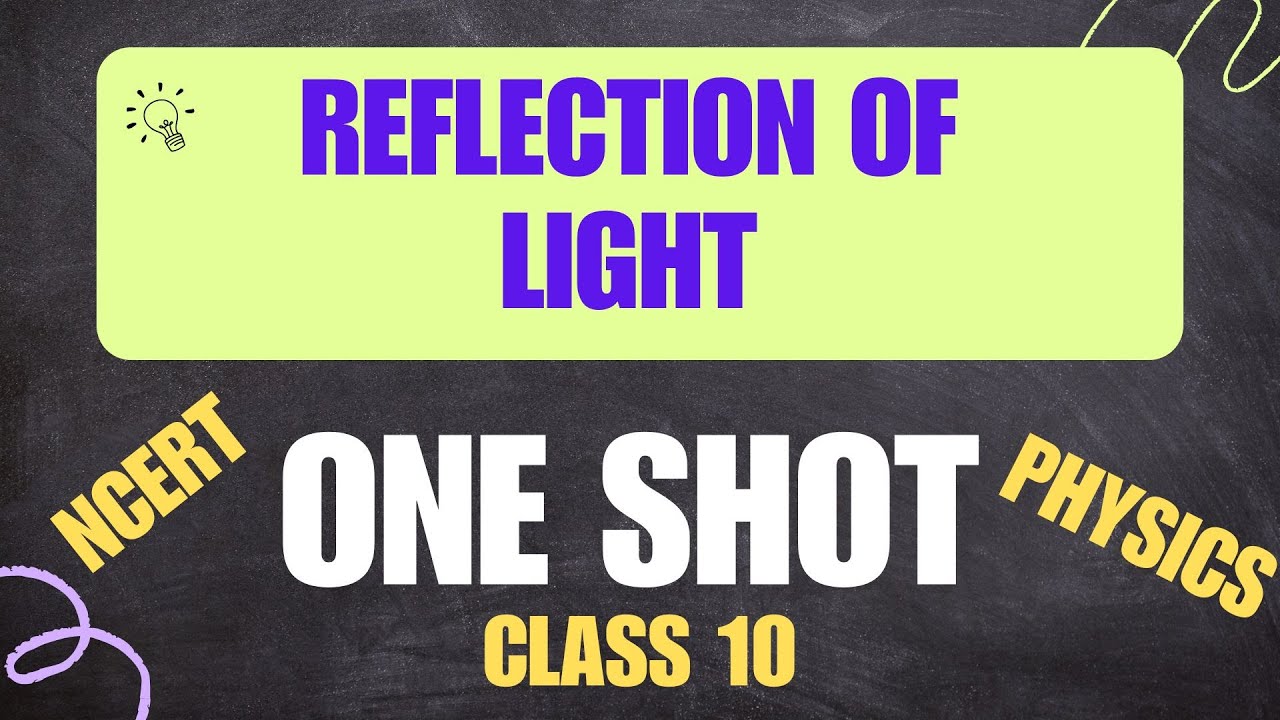 Reflection of Light | Class 10 One Shot | Full Chapter Explained - YouTube