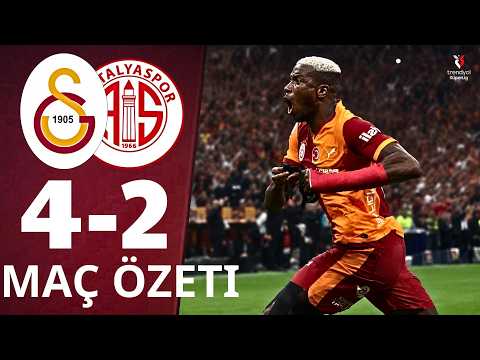 Galatasaray - Antalyaspor | 4-2 | Maç Özeti | Süper Lig 2025/26