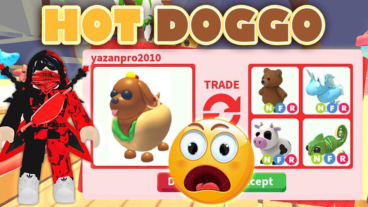 I TRADED *NEW* HOT DOGGO 🌭🔥 IN NEW ADOPT ME SUMMER FEST UPDATE! ROBLOX ...