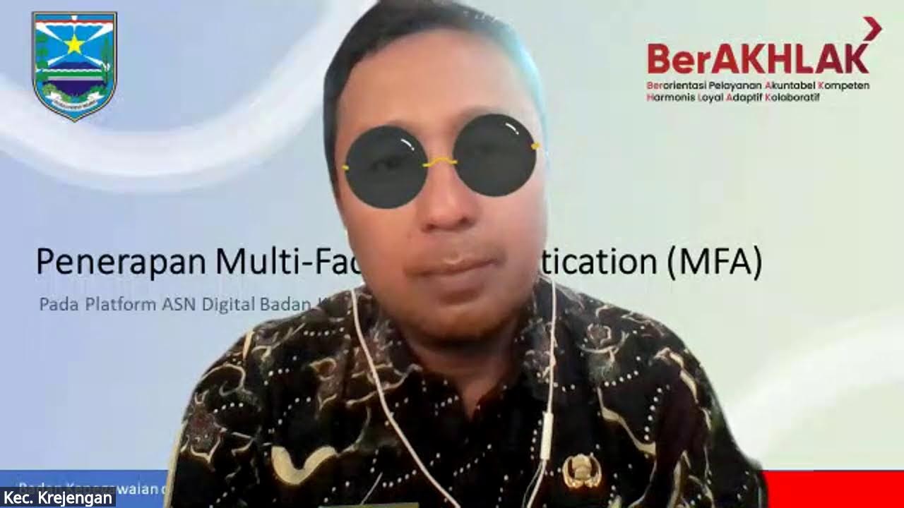 Sosialisasi Penerapan Multi-Factor Authentication (MFA) - YouTube