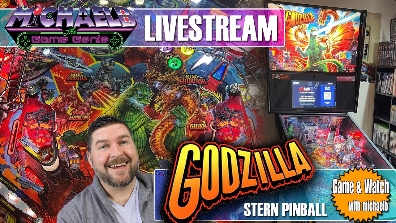 Godzilla Premium Stern Pinball Live Gameplay and First Impressions ...