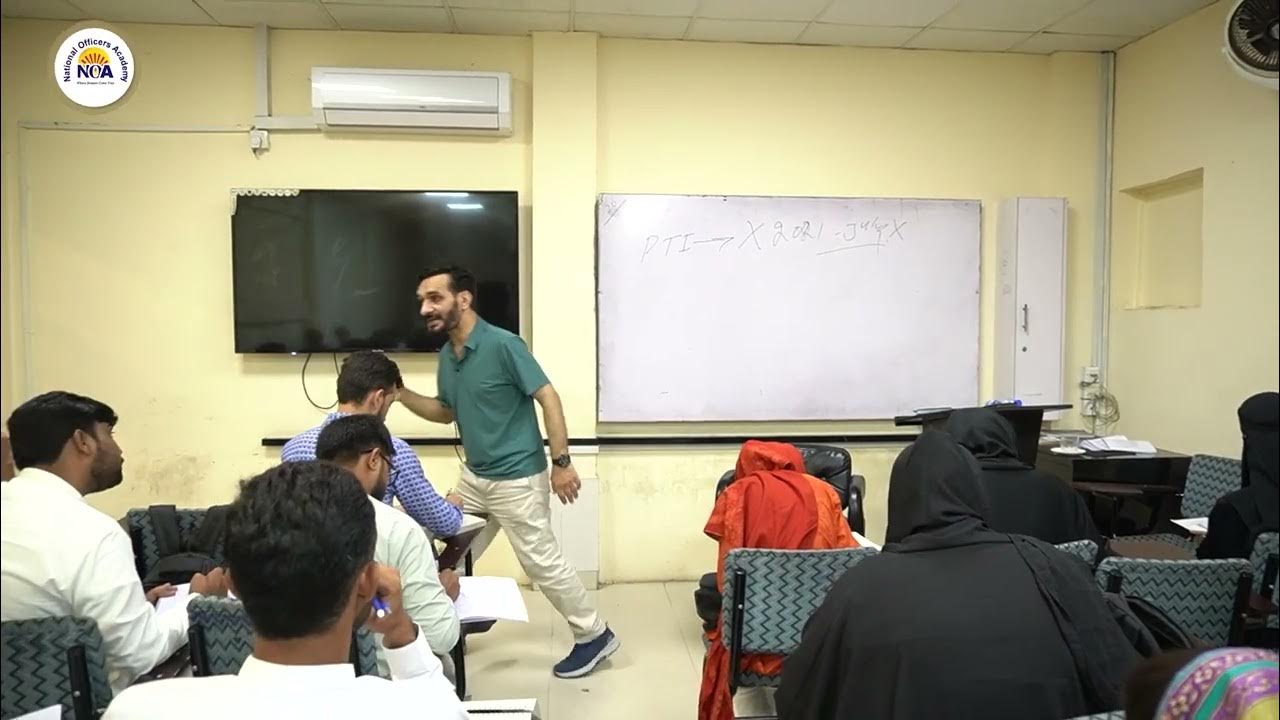 Current Affairs Class | Sir Fareed Khan | National Officers Academy | NOA Digital - YouTube