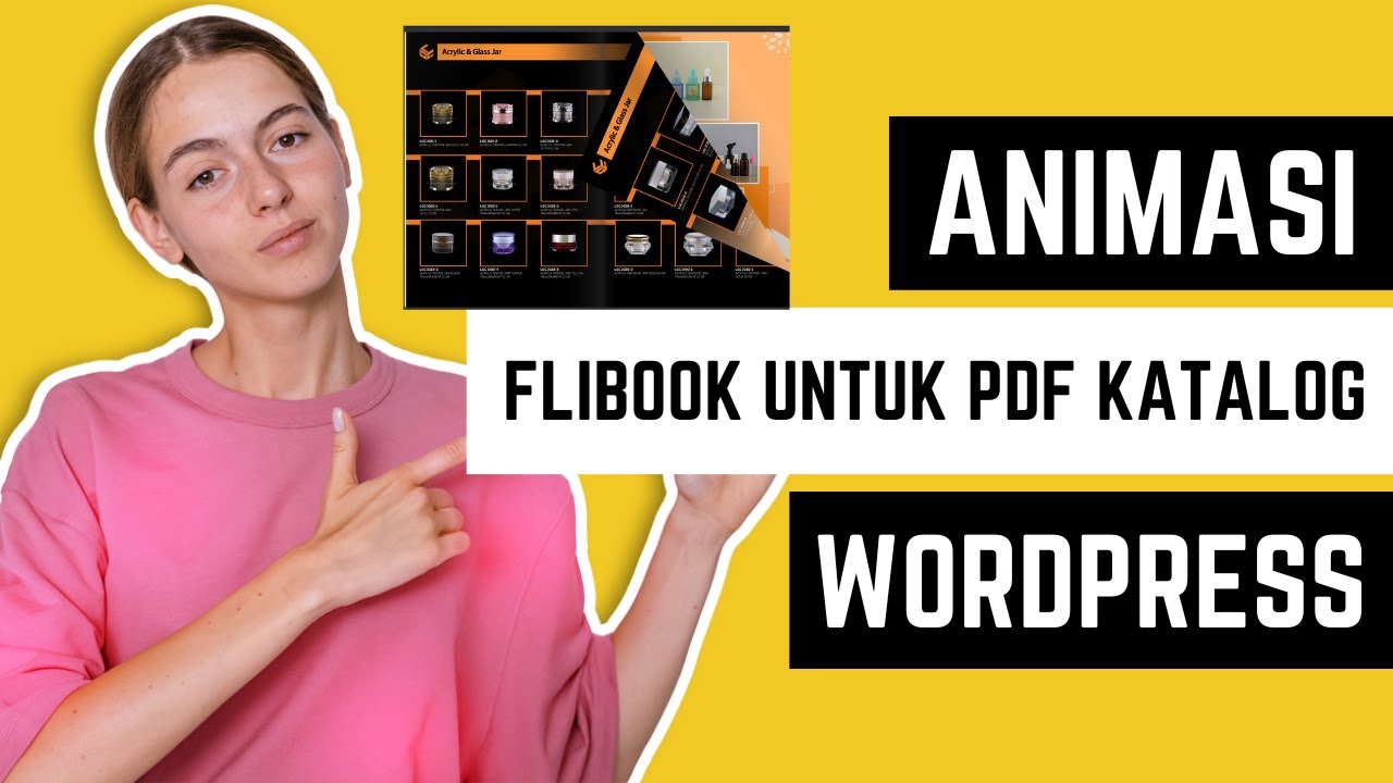 Tutorial Membuat Animasi Flip Buku Katalog di Wordpress dengan dFlifBook - YouTube