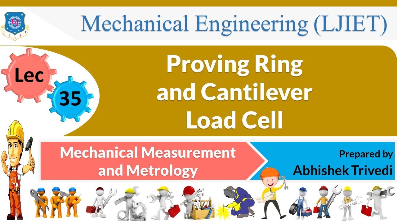 L 35 Proving Ring and Cantilever Load Cell | Mechanical Measurement and ...