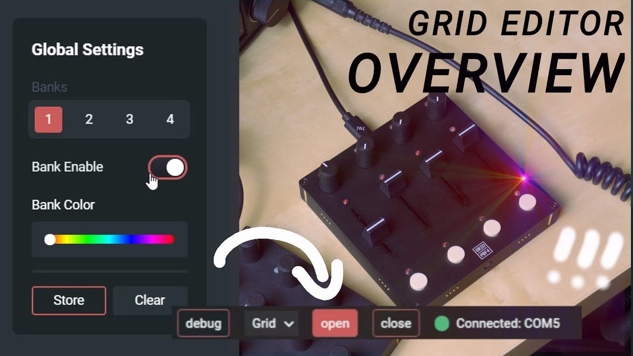 Grid Editor: Overview - YouTube