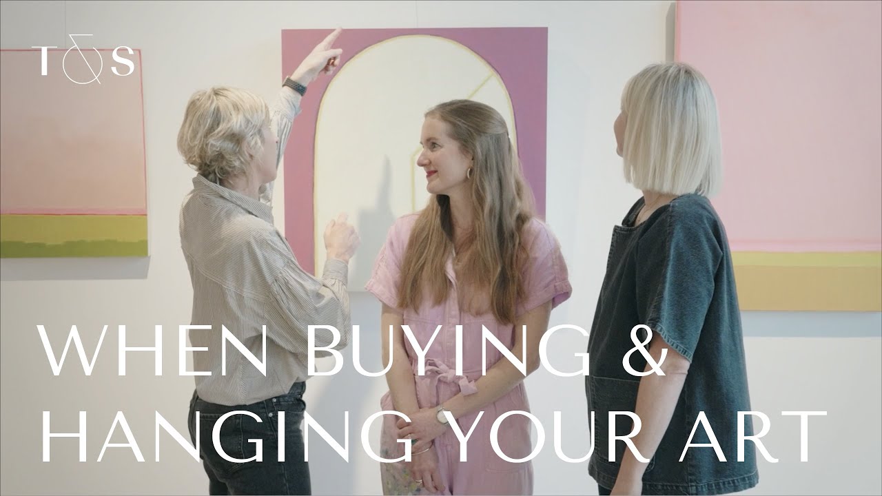 Where & How to Select Art & Hang Art for Every Room! - YouTube