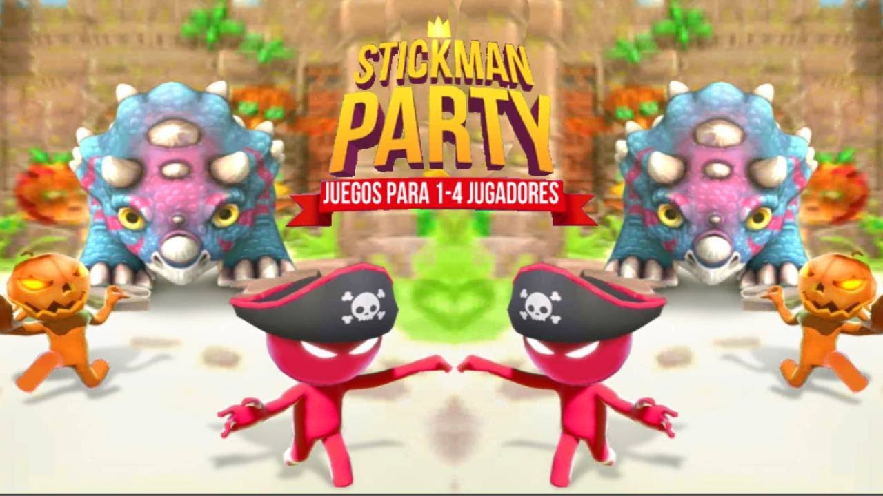 Stickman Party 1 2 3 4 Player Games Best MINIGAMES Gameplay android ...