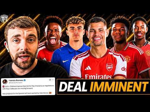 DEALS CLOSE! Vinicius Jr & Bruno G to Arsenal LATEST🚨Chelsea's New Bid💵 Lewis-Skelly to Man Utd ON✅