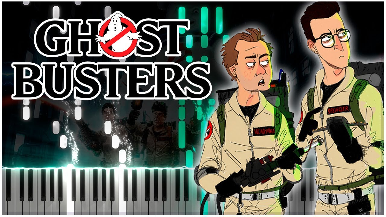 Theme (Ghostbusters) 【 PIANO TUTORIAL 】 - YouTube