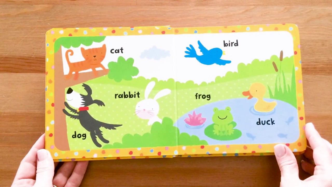 Baby's very first word book - Usborne - YouTube