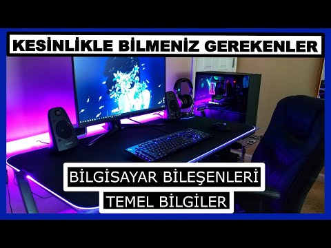 BİLGİSAYAR BİLEŞENLERİ HAKKINDA TEMEL BİLGİLER ! PC TOPLARKEN BİLMENİZ GEREKENLER ! PC DONANIMLARI !