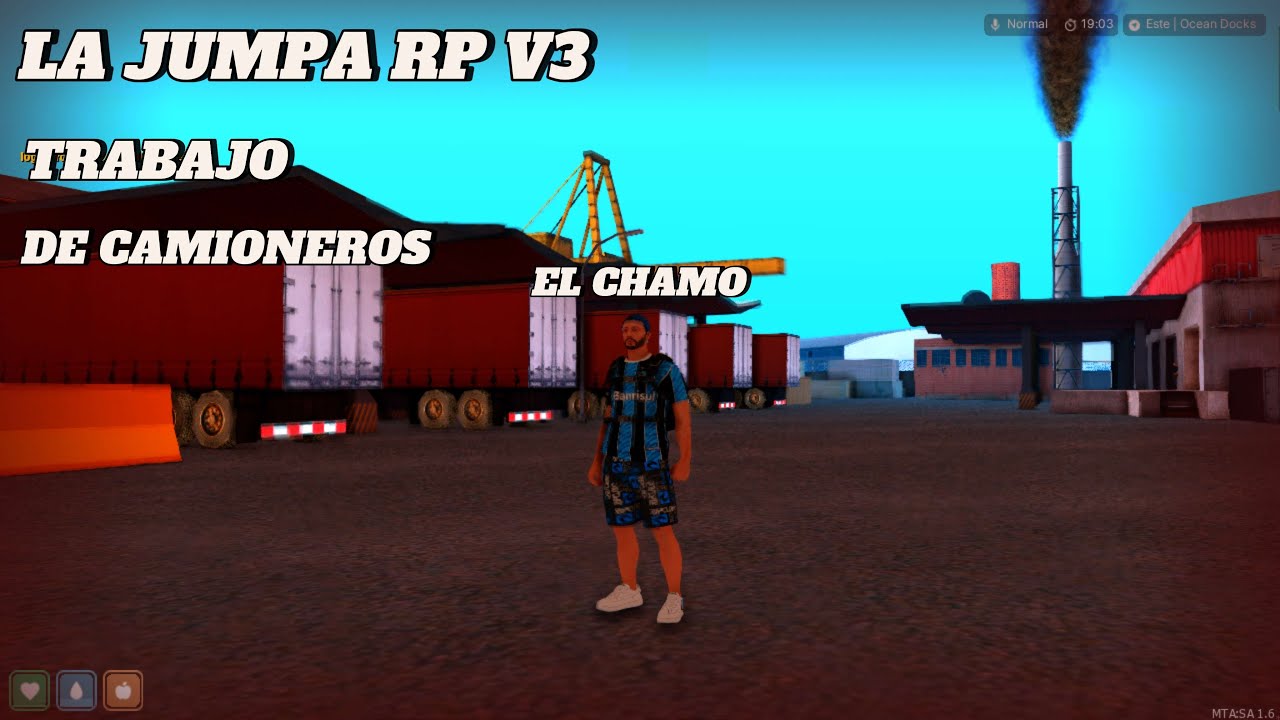 UNO DE LOS TRABAJOS DE LA JUMPA RP V3 (CAMIONEROS) - YouTube