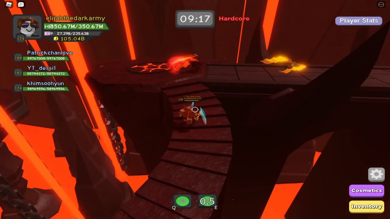 #14 Lava King Armor from Volcanic Chambers, Dungeon Quest - Roblox ...