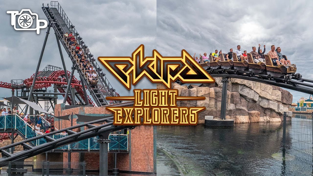 Light Explorers (4K) Front Row POV - Energylandia - YouTube