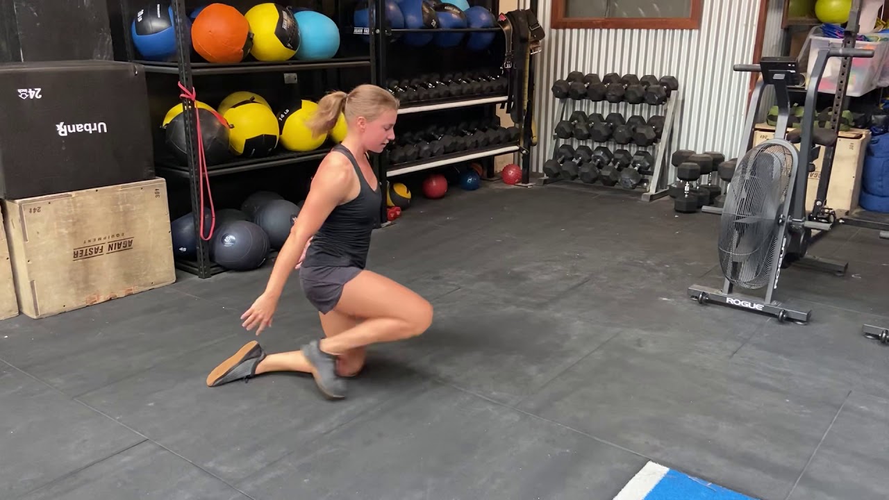 Roll overs and stand through half kneel - YouTube