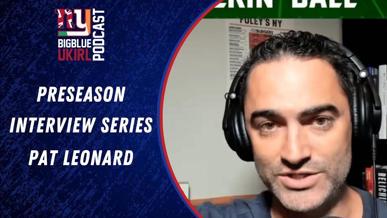 Big Blue UK and Ireland Preseason Interview Series - Pat Leonard - YouTube