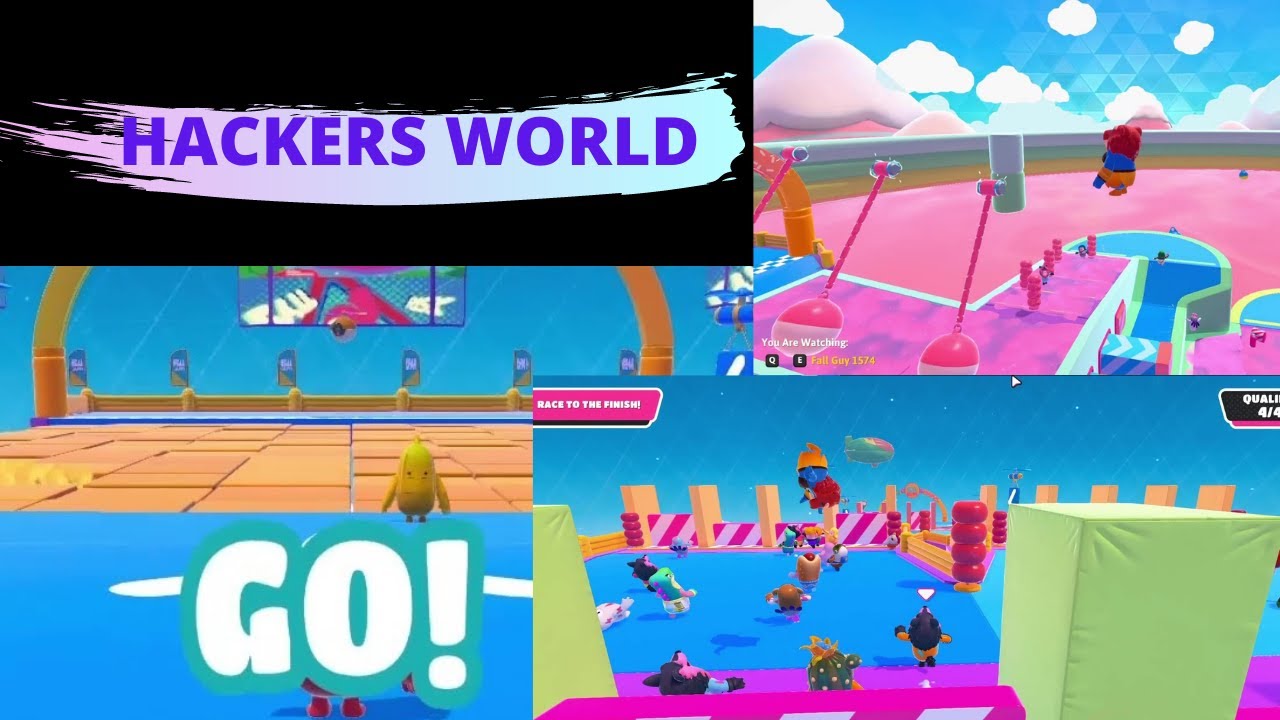 hackers world in FALL GUYS - YouTube