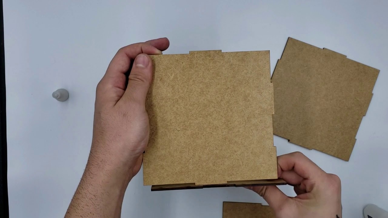 Montagem Cubo Mdf Fabrício Laser - YouTube