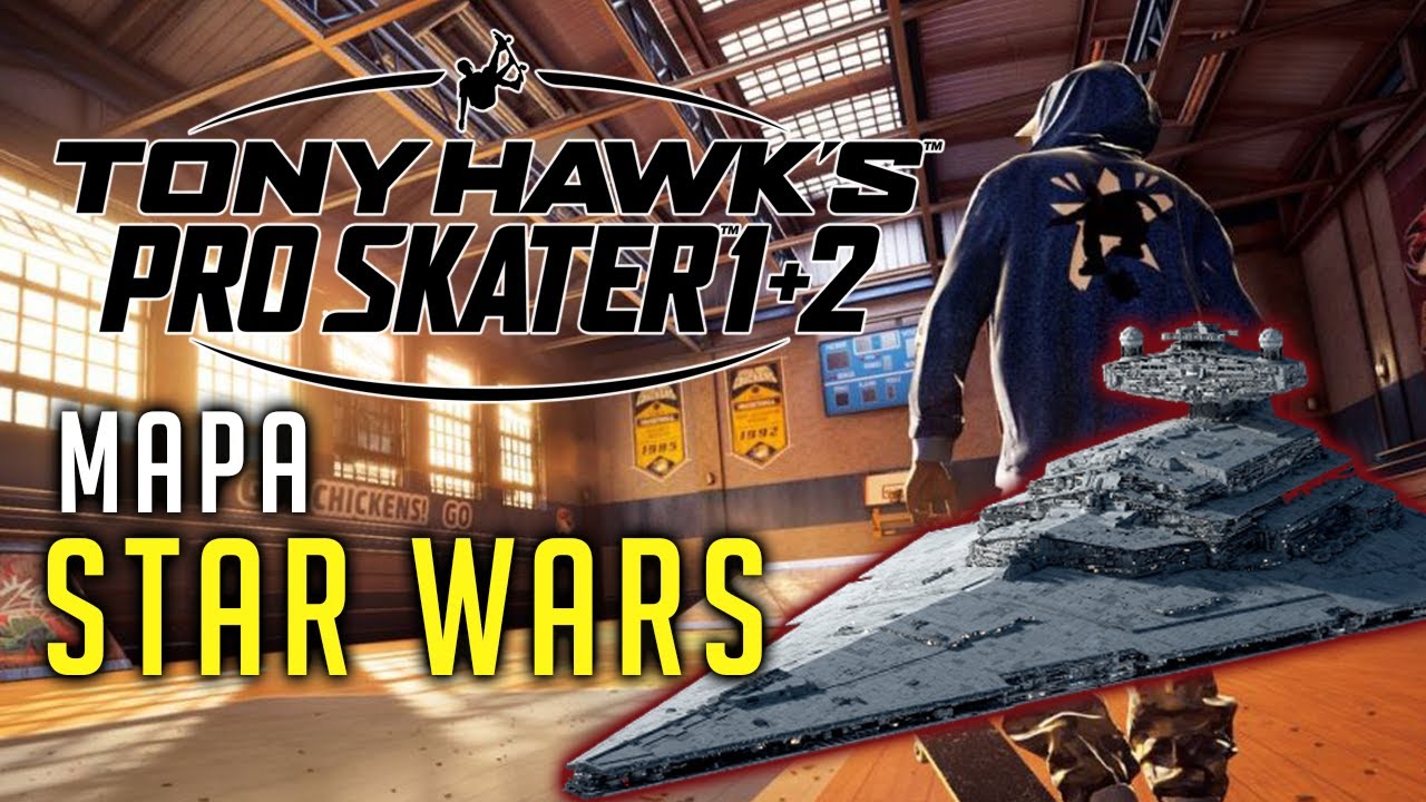Tony Hawk Pro Skater 1+2 - Mapa do Star Wars | Eu Jogo - YouTube